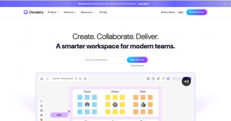 Cloudairy - AI Collaboration Tool for Team Productivity & Visual ...