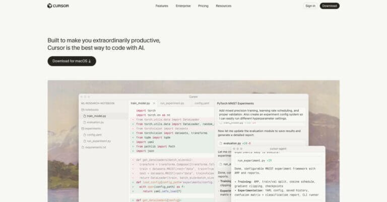 Cursor - AI Code Editor Tool for Faster Development & Developers ...